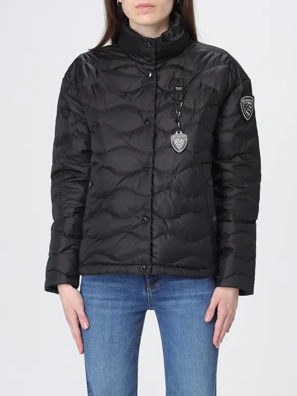 BLAUER. Padded Nylon Down Jacket - Black