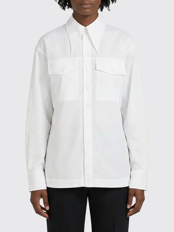 AMI Paris Cotton Shirt - White