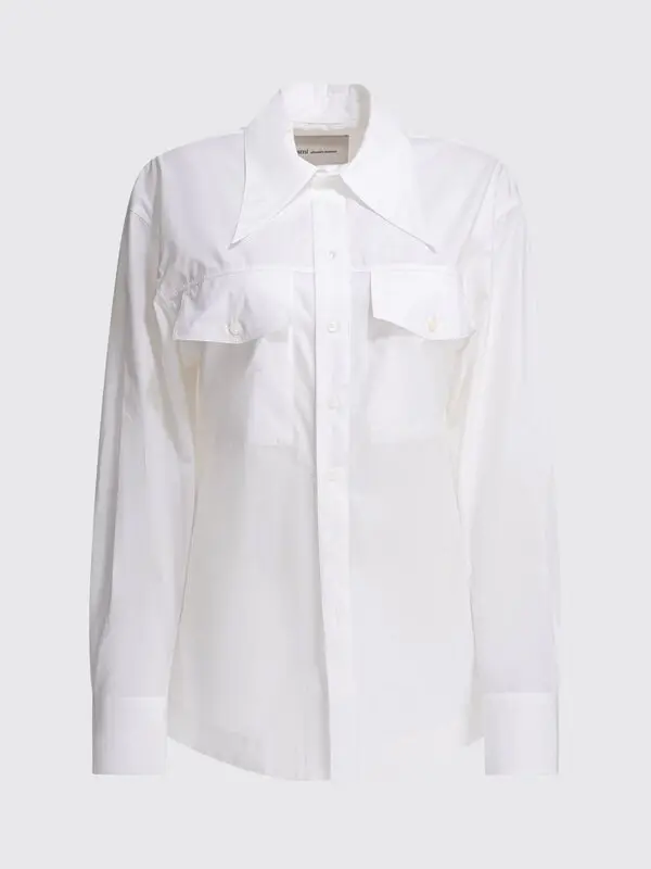 AMI Paris Cotton Shirt - White
