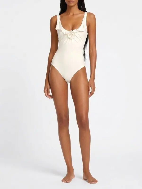 Magda Butrym One-piece Swimsuit - Ivory
