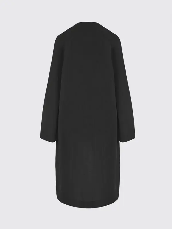 SA SU PHI Long Cashmere Silk Cardigan - Black