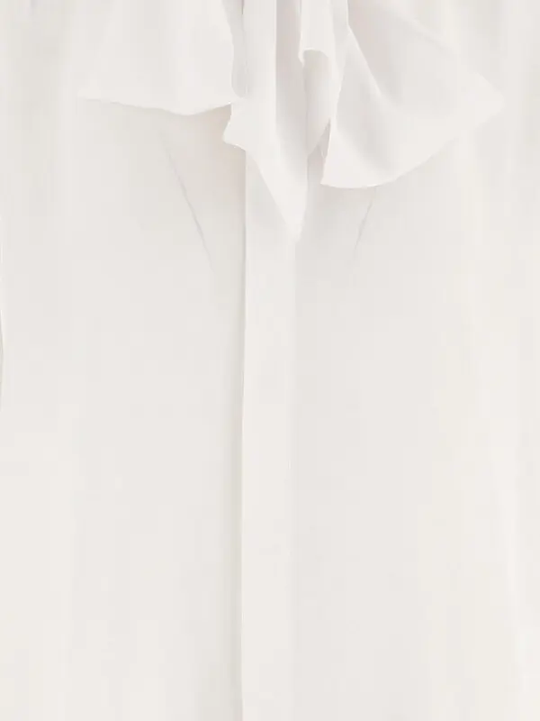 SA SU PHI Silk Pussy-bow Blouse