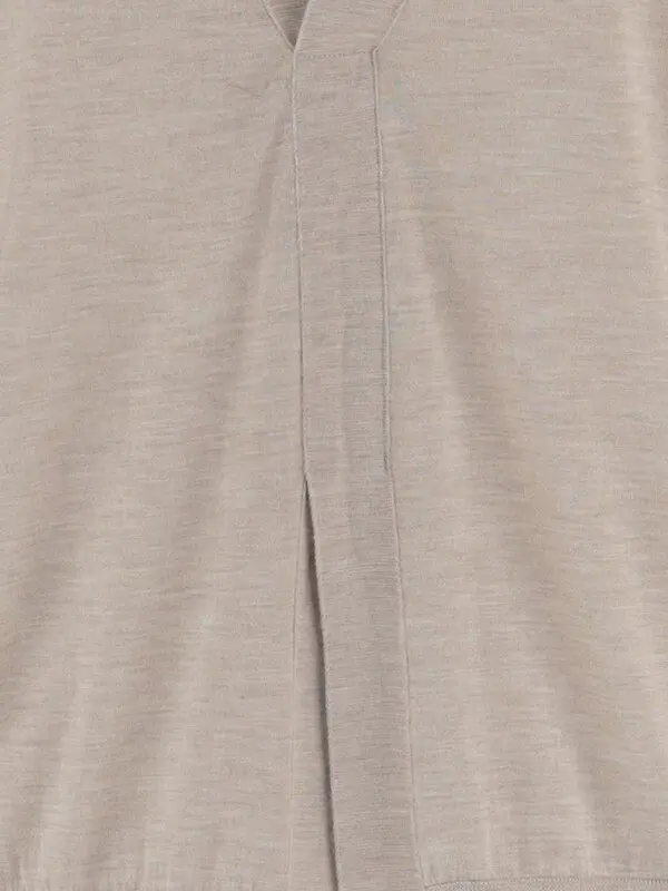 SA SU PHI Cashmere And Silk V-neck Cardigan - Beige
