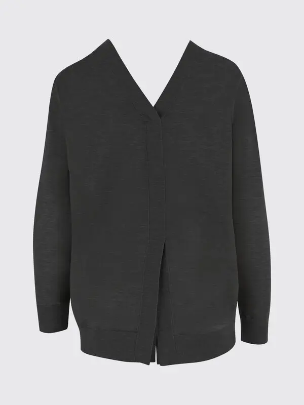 SA SU PHI Cashmere And Silk V-neck Cardigan - Black