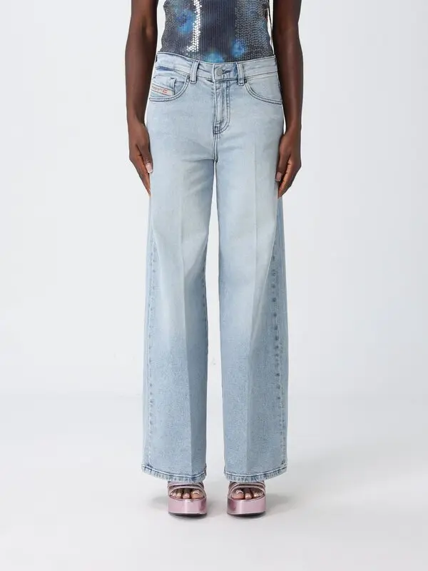 DIESEL® Wide Leg Jeans - Denim