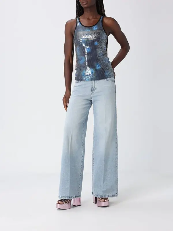 DIESEL® Wide Leg Jeans - Denim