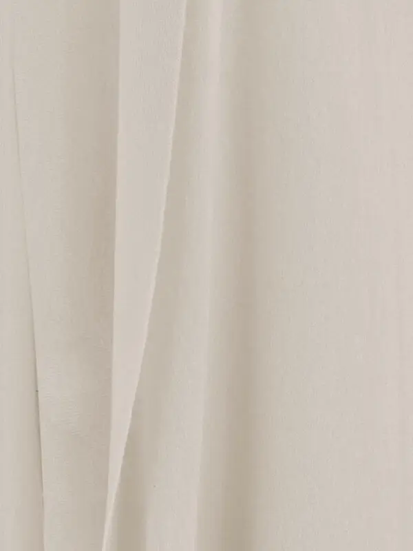 SA SU PHI Long Cashmere And Silk Vest - Ivory