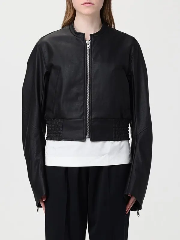 MAISON MARGIELA Leather Jacket - Black