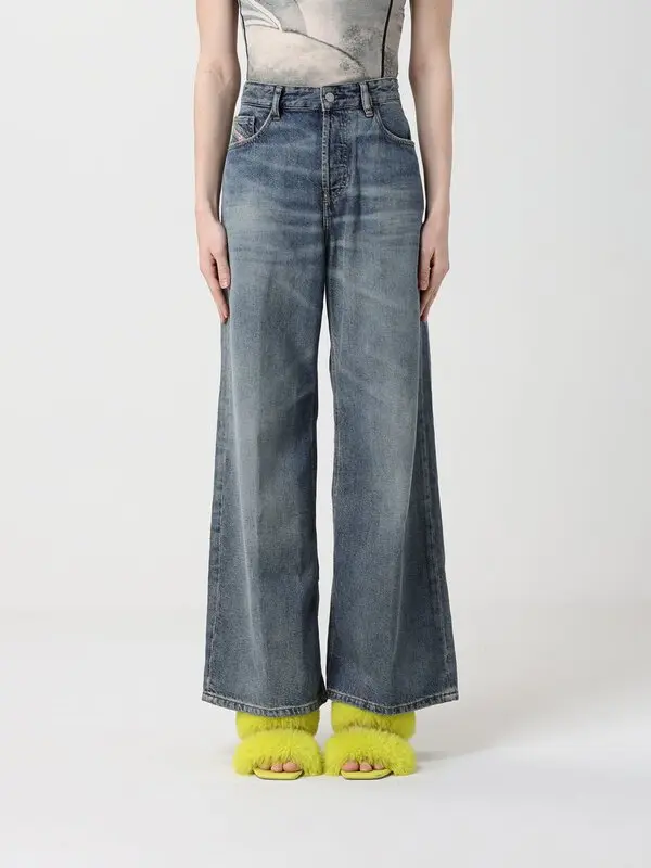 DIESEL® Wide Leg Jeans - Blue