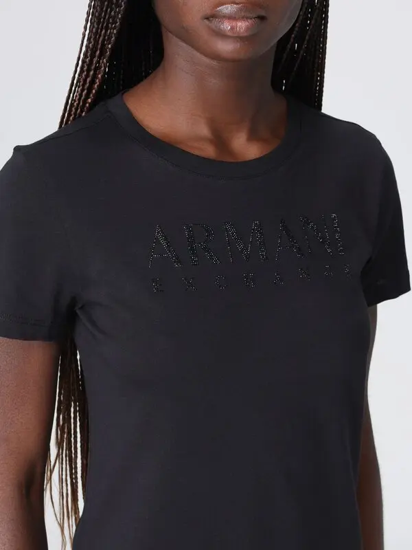 Armani Exchange Embellished Logo T-shirt