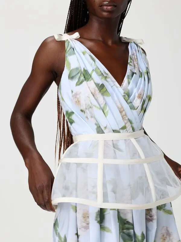 Antonio Marras Floral Print Maxi Dress