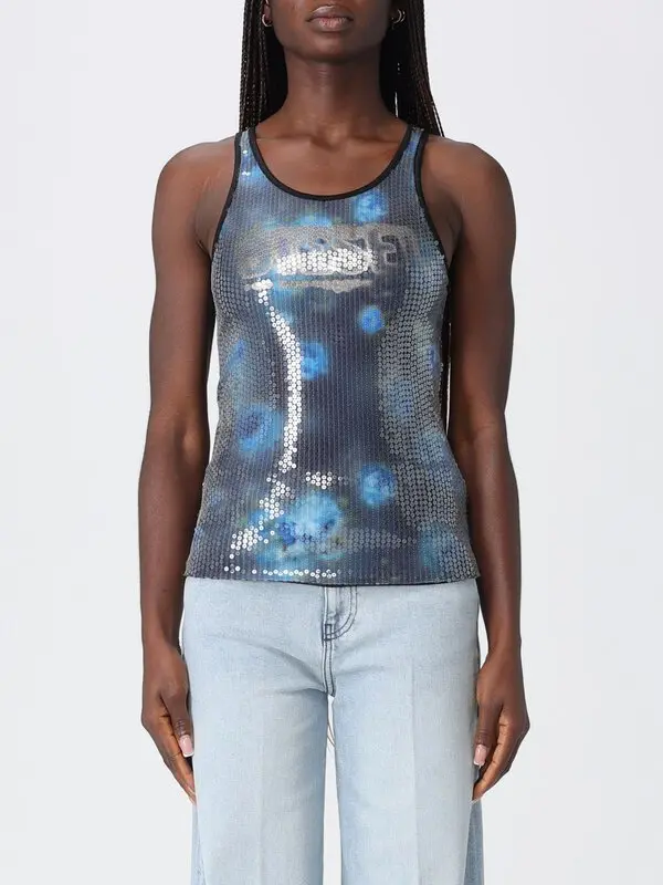DIESEL® Sequin Embellished Tank Top