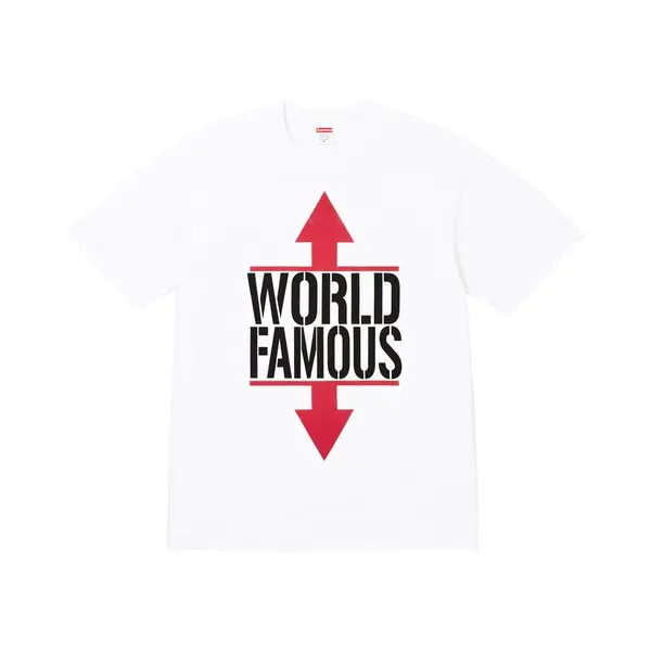 Supreme World Famous Tee - White