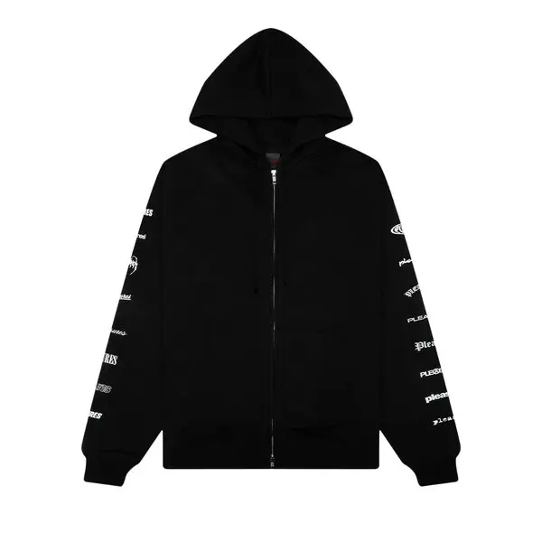 PLEASURES Woodmark Zip Hoodie