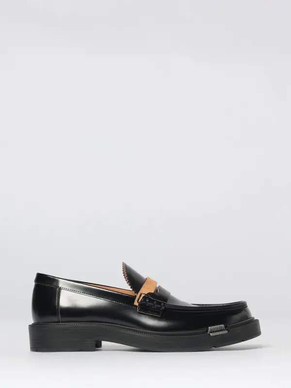 MAISON MARGIELA Brushed Calf Leather Loafers - Black