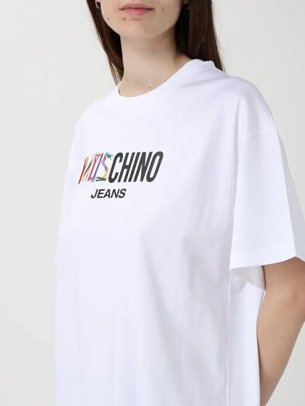 Moschino T-shirt Dress - White