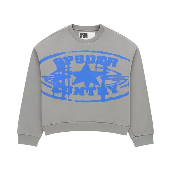 SP5DER Cuntry Crewneck - Grey