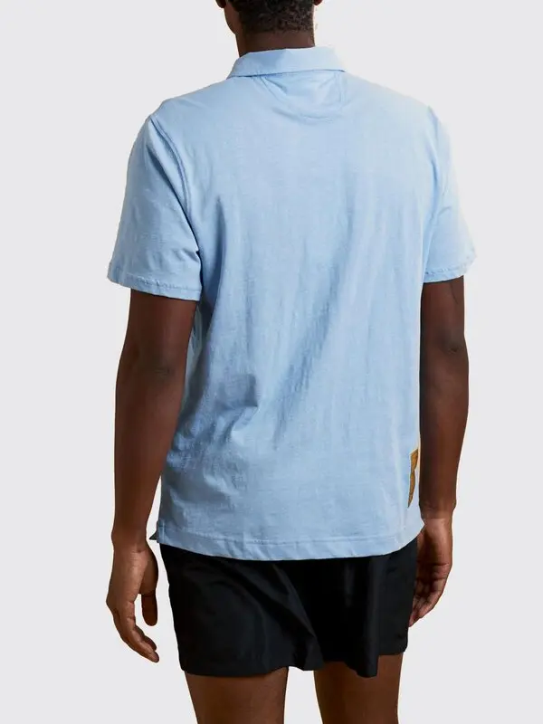 LA MARTINA Cotton Polo - Blue