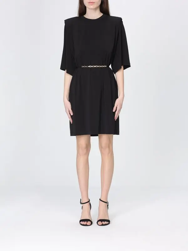 Pinko Crêpe Mini Dress With Belt