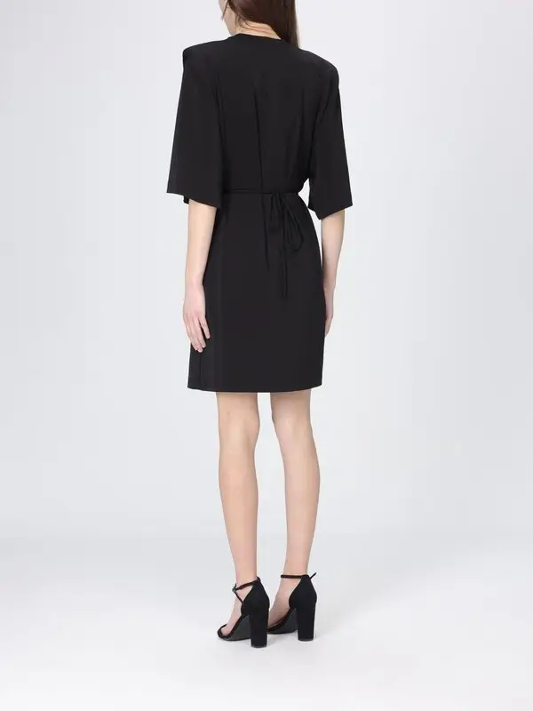Pinko Crêpe Mini Dress With Belt