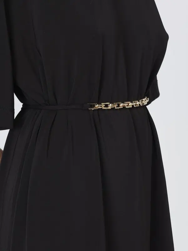 Pinko Crêpe Mini Dress With Belt