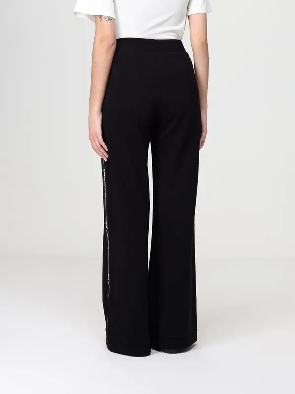 EA7 Jersey Wide Leg Pants - Black