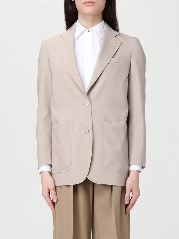 Max Mara Tailored Blazer - Moss Green