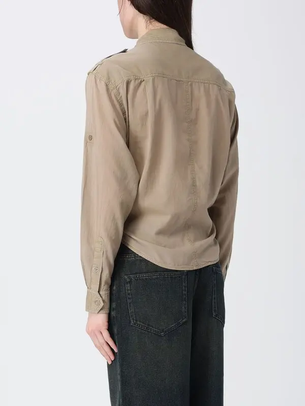Isabel Marant Étoile Shirt With Front Tie Detail - Beige