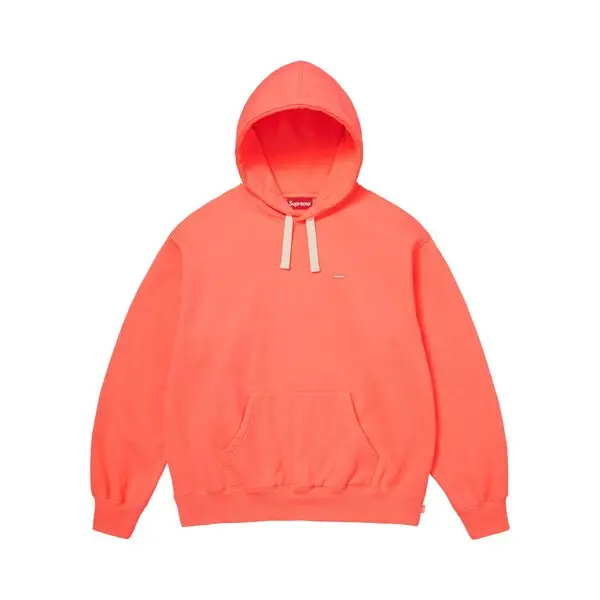 Supreme Small Box Drawcord Hooded Sweatshirt - Pink
