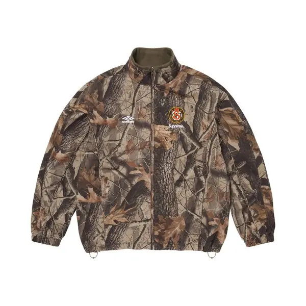 Supreme X Umbro Realtree Hardwoods Camo Track Jacket - Brown