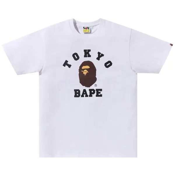 A BATHING APE City Tee Tokyo College - White