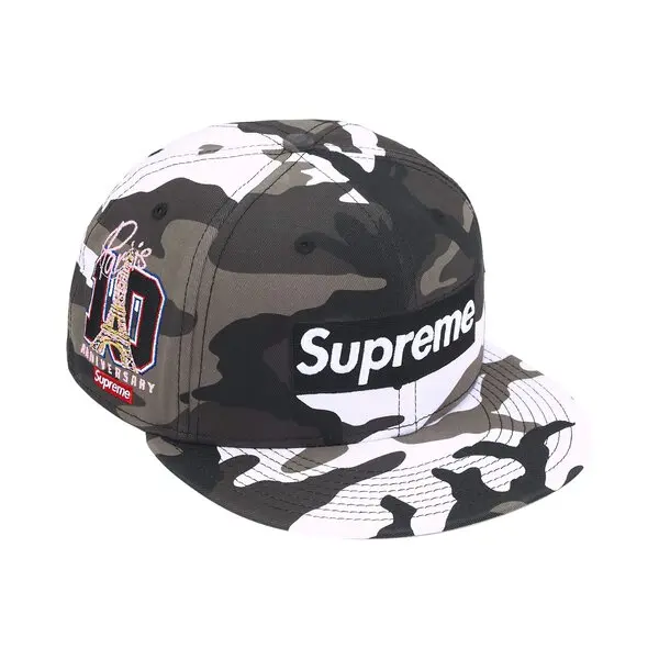 Supreme Shop Box Logo New Era Cap - White
