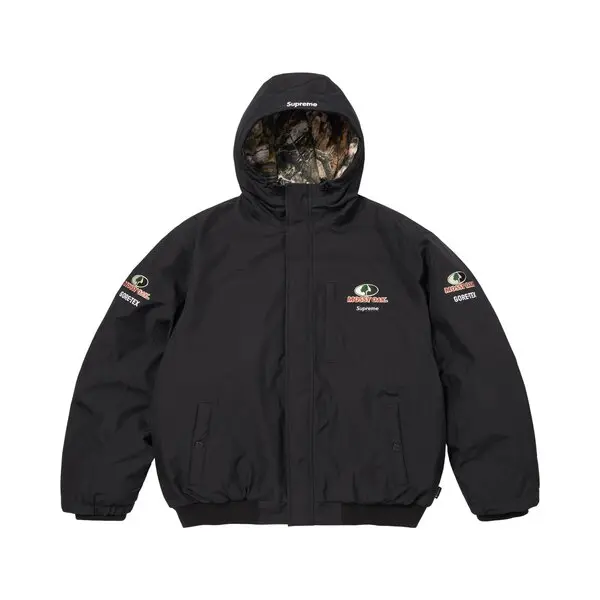 Supreme Gore-tex Mossy Oak Jacket - Black