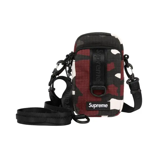 Supreme Camo Shoulder Bag - Red