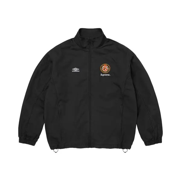 Supreme X Umbro Cotton Ripstop Track Jacket - Black