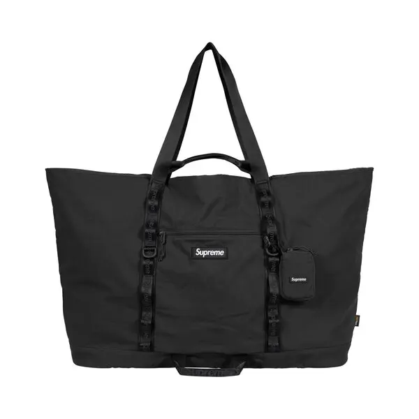 Supreme X-large Tote Bag With Utility Pouch - Black