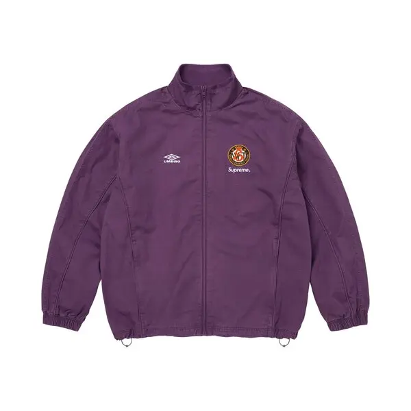 Supreme Cotton Ripstop Track Jacket - Purple