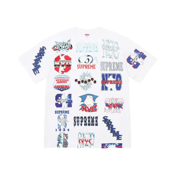 Supreme Flash T-shirt - White