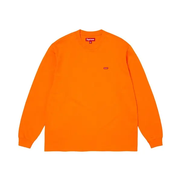 Supreme Small Box Long-sleeve Tee - Orange