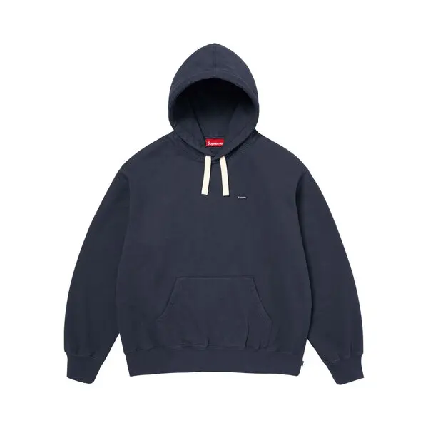 Supreme Small Box Drawcord Hooded Sweatshirt - Blue