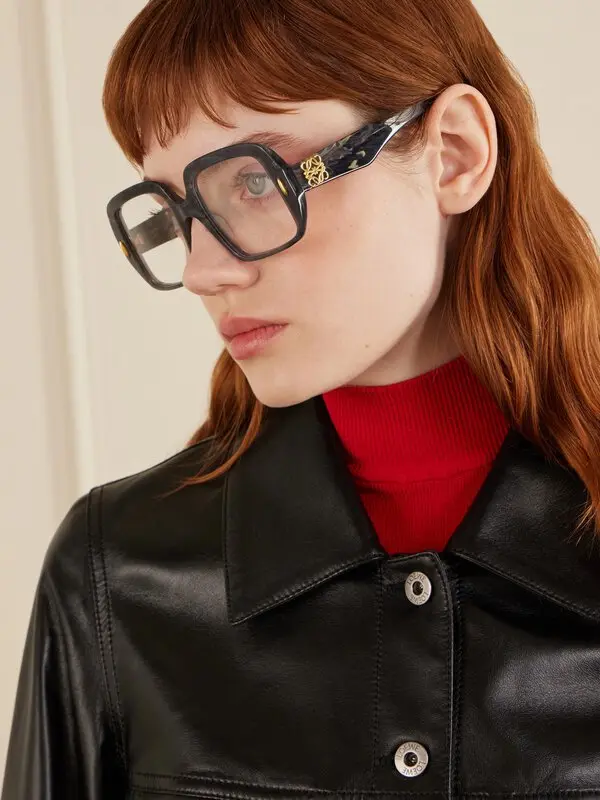 Loewe Anagram Square-frame Optical Glasses
