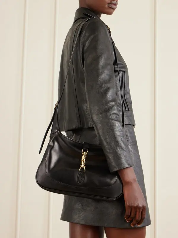 Gucci Jackie 1961 Leather Shoulder Bag