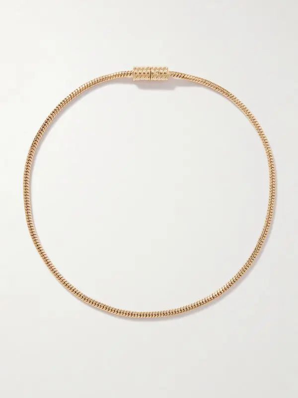 JENNIFER FISHER Madison Avenue -plated Necklace - Gold