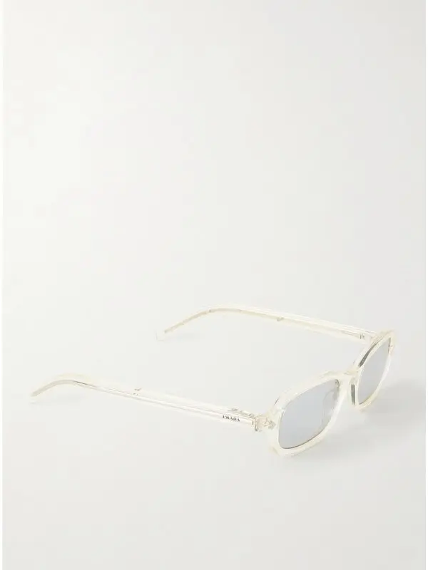Prada Rectangular-frame Sunglasses - Neutrals