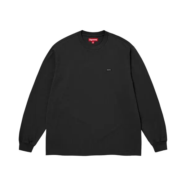 Supreme Small Box Long-sleeve Tee - Black