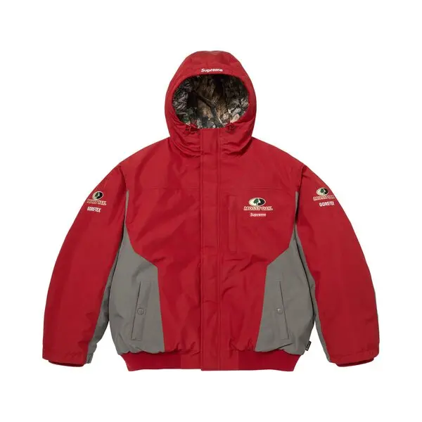 Supreme Gore-tex Mossy Oak Jacket - Red