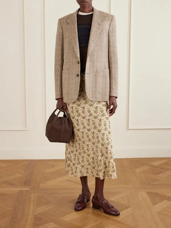 Loro Piana Hedland Checked Tweed Blazer