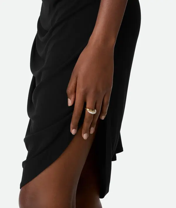 Bottega Veneta Sardine Ring - White