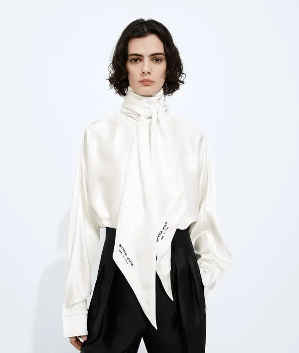 Bottega Veneta Big Twill Scarf
