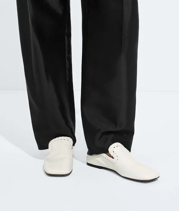 Bottega Veneta Sabato Slipper - Alabaster